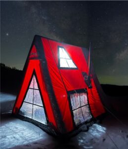 AIR BUSHCRAFT CLASSIC FOR 2-4 PERSON | 4 SEASON INFLATABLE TENT