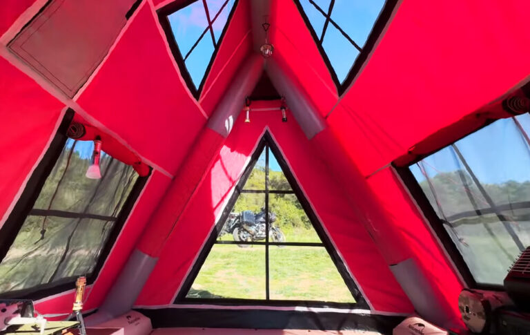 AIR BUSHCRAFT CLASSIC FOR 2-4 PERSON | 4 SEASON INFLATABLE TENT