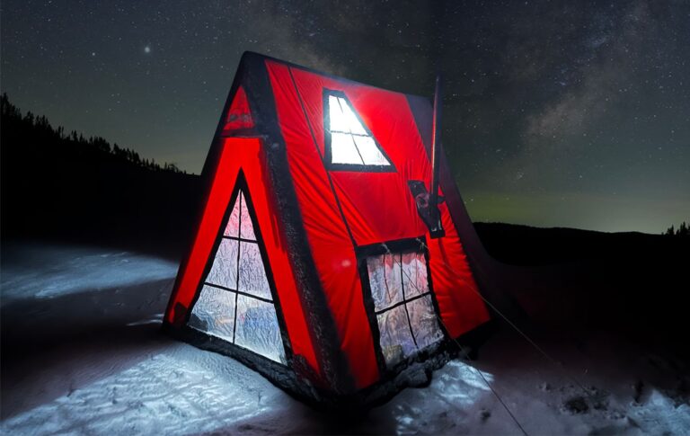 AIR BUSHCRAFT CLASSIC FOR 2-4 PERSON | 4 SEASON INFLATABLE TENT