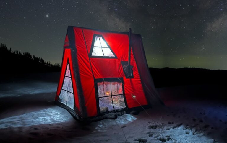AIR BUSHCRAFT CLASSIC FOR 2-4 PERSON | 4 SEASON INFLATABLE TENT