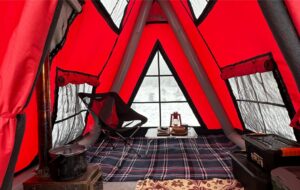 AIR BUSHCRAFT CLASSIC FOR 2-4 PERSON | 4 SEASON INFLATABLE TENT