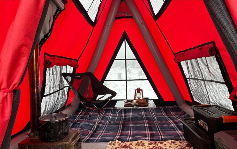 AIR BUSHCRAFT CLASSIC FOR 2-4 PERSON | 4 SEASON INFLATABLE TENT