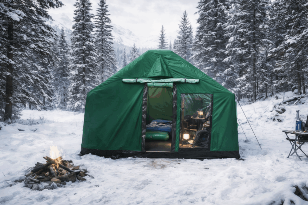 NEST CLASS | 8-10 PERSON | 4 SEASON INFLATABLE TENT